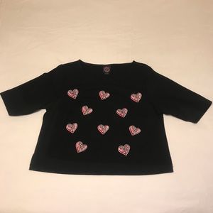 torrid | Tops | Rebel Wilson For Torrid Heart Patch Crop Top | Poshmark